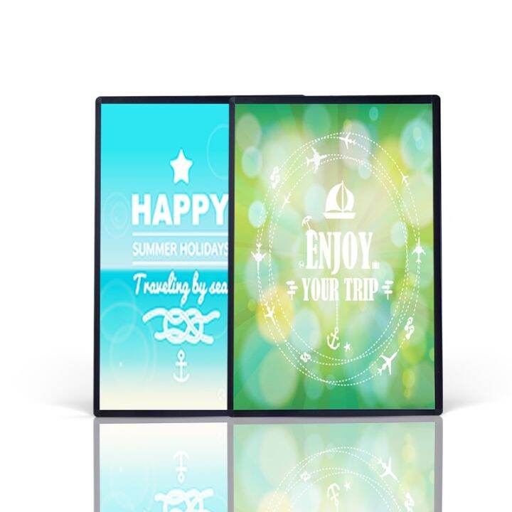 Backlit Led Aluminum Panel Board Menu Advertising Led Custom Led Frame ...