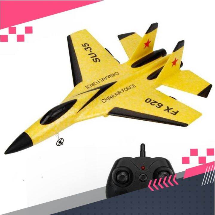 Pesawat Jet Remote Control Jarak Jauh Material Gabus RC Sukhoi Jet ...