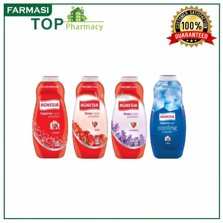 Agnesia Hygiene Care Powder 100g EXP:03/2025 [ Classic, For Skin ...