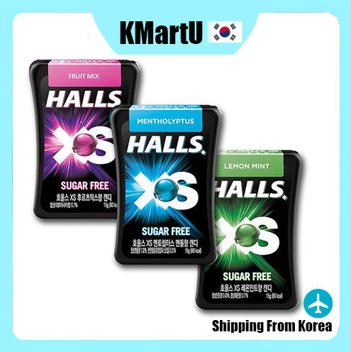 [FSC] Halls XS Sugar Free candy, Mini Candy 15gm (Fruit Mix, Mentholyptus, Lemon Mint) | Lazada ...