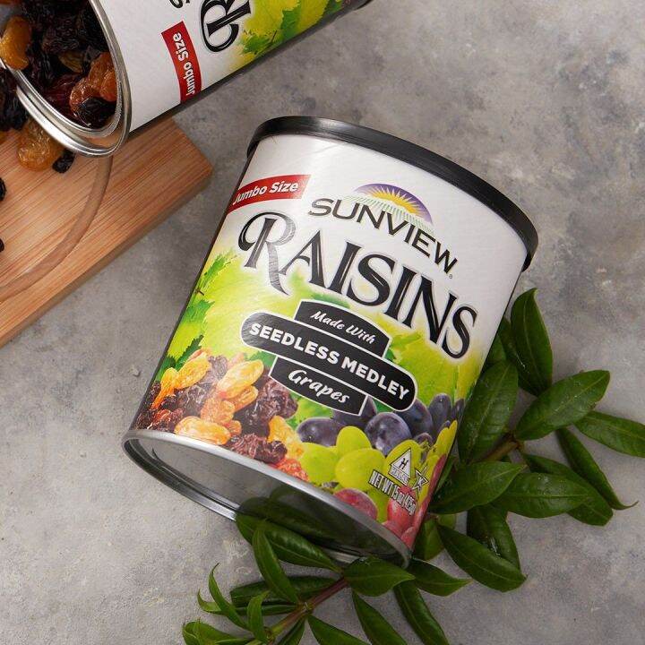 Nho khô thập cẩm không hạt Sunview Raisins Seedless Medley Grapes trọng ...