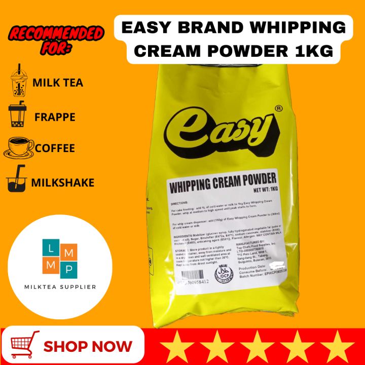 Whipping Cream Powder Easy Brand 1kg | Easy Whipping Cream Powder ...