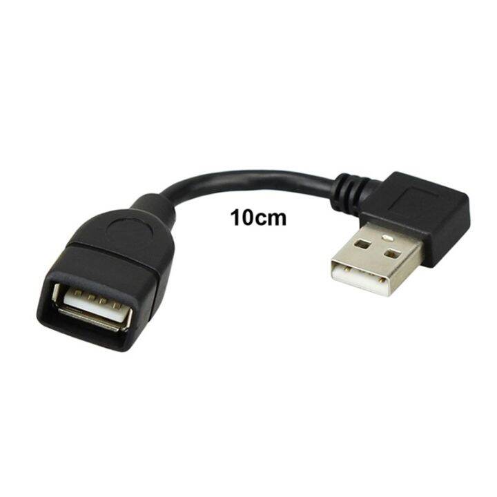10cm 20cm 40cm USB2.0 Cable USB Male to female extension cable 90 ...