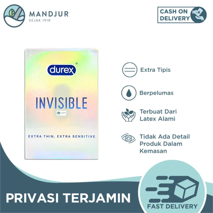 Kondom Durex Invisible - Isi 20 | Lazada Indonesia