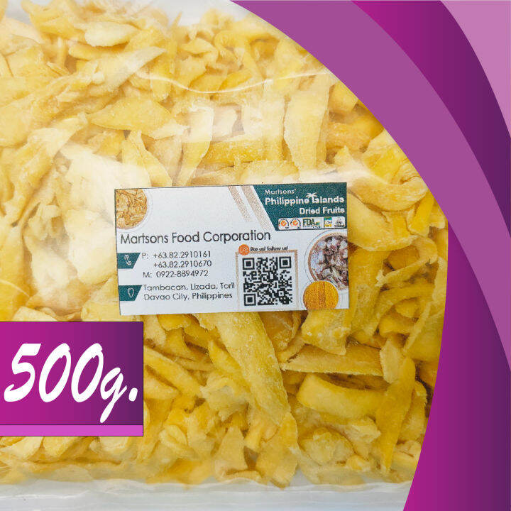 Dried GREEN Mango (500g in clear plastic bags) | Lazada PH