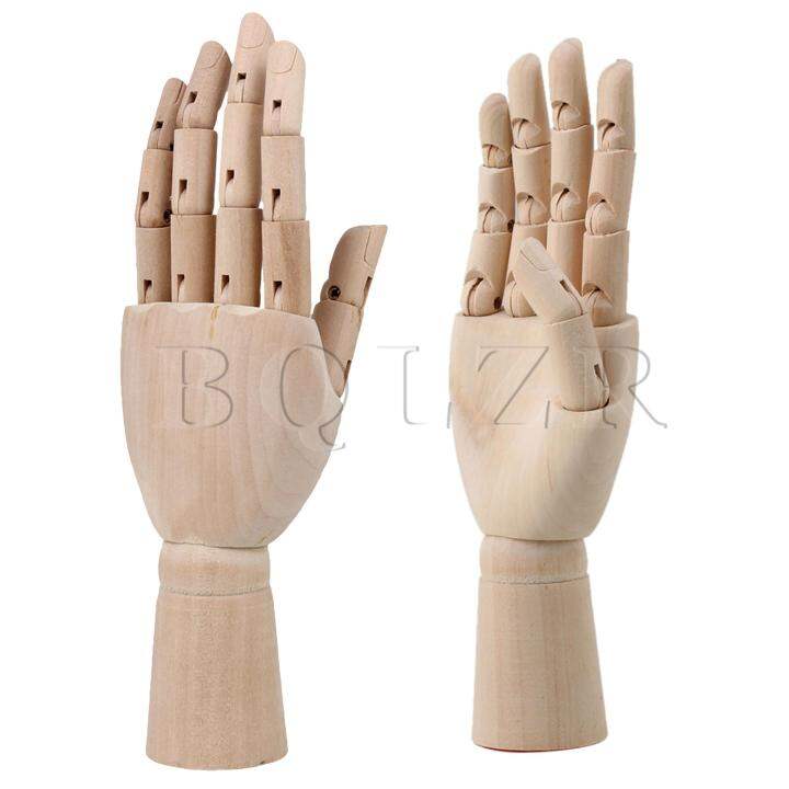 7 Inch Flexible Left Right Hand Figure Model Wood Manikin for Drawing ...