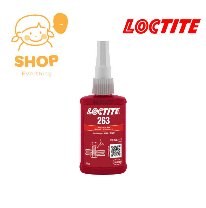 Loctite 263 – น้ำยาล็อคเกลียว loctite 263 (แรงยึดสูง) ขนาด 10, 50, ml. | Lazada.co.th