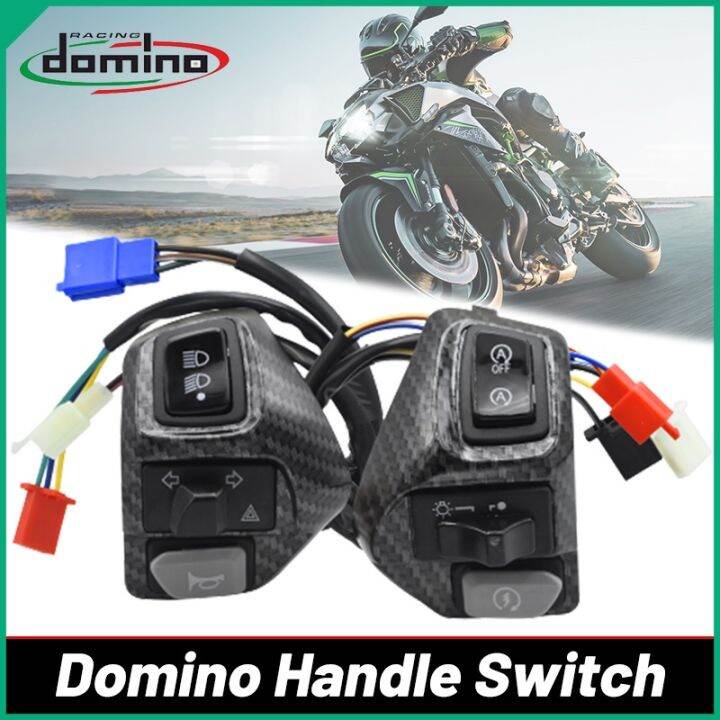 Domino Handle Switch With Hazard Light Switch For Aerox / MIO Left ...