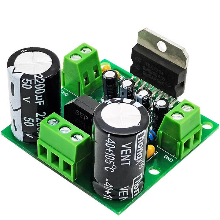 High power 100W mono digital power amplifier board TDA7294 high fidelity audio amplifier board ...