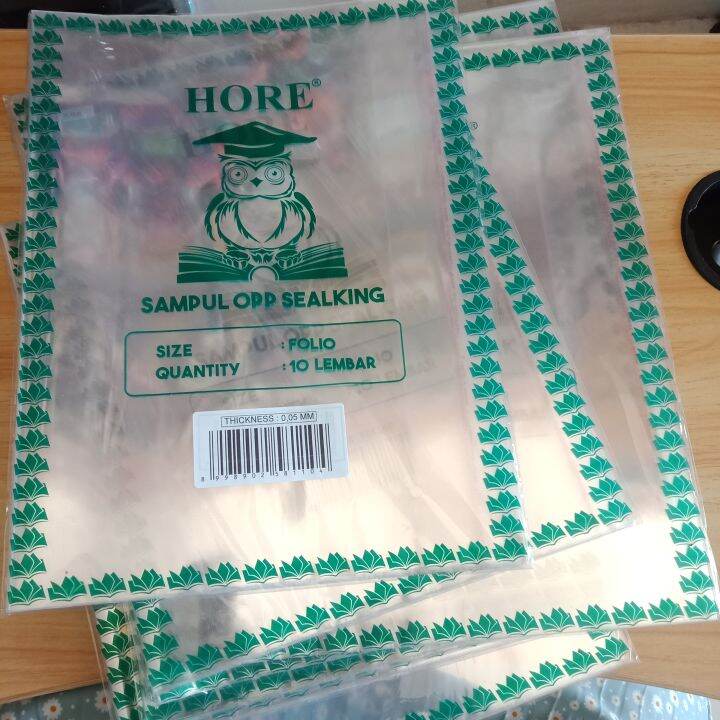Sampul Buku Plastik Hore Ukuran Folio Satu Pack Lazada Indonesia