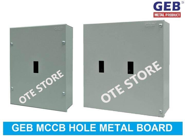 GEB MCCB METAL BOARD (1 HOLE / 2 HOLE) (60 to100A / 120 to 200A) | Lazada