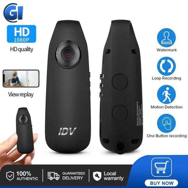 Mini Style Spy Camera Hidden Camera Body Camera 1080P Hd Mini One Pro ...
