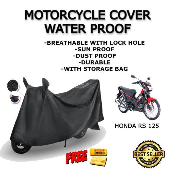 HONDA RS 125 MOTOR COVER Original WITH FREE CHAM CLEAN waterproof ...