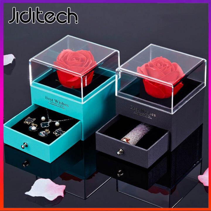 Jiditech Rose Gift Box Packaging Set For Birthday Valentines Day ...