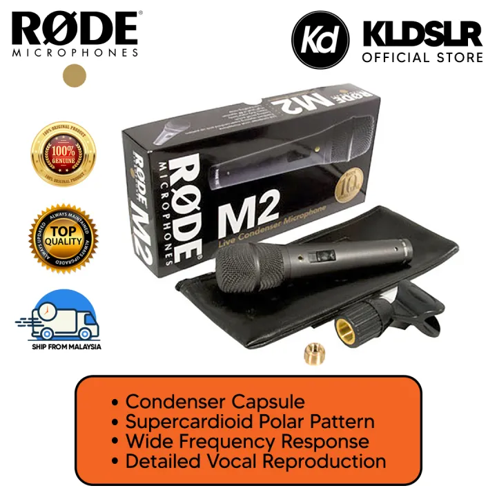 Rode M2 Professional Condenser Handheld Microphone | Lazada