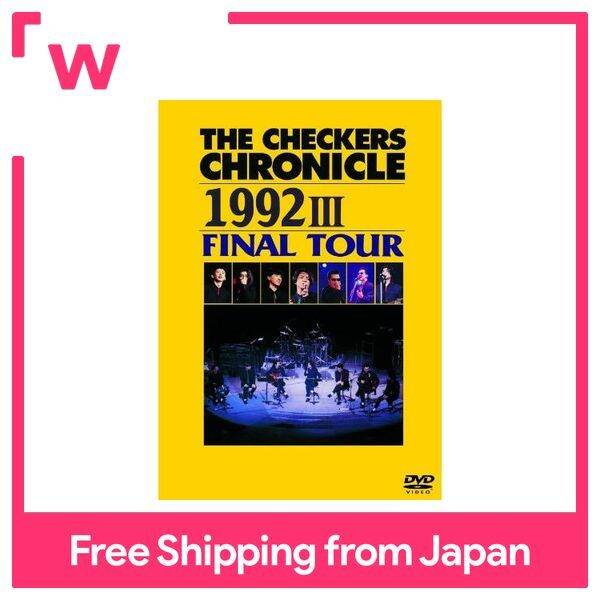 THE Checker Chronicone 1992 III FINAL TOUR [Edisi Tawaran] [DVD] | Lazada Indonesia