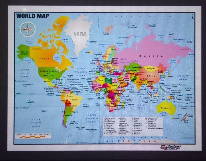 EDUCATIONAL POSTER TARPAULIN FOR KIDS WORLD MAP SMALL & BIG | Lazada PH