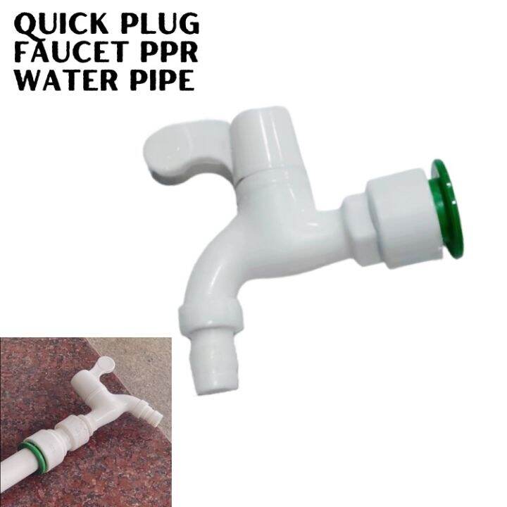Quick-Plug Faucet 1/2 PPR Pipe Connector Install | Lazada PH