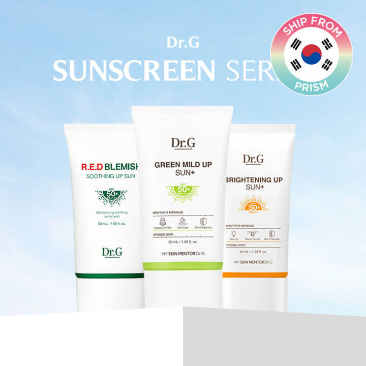 Dr.G Sunscreen Series from PRISM | Lazada PH