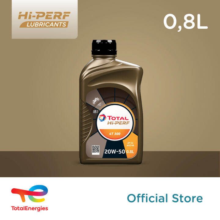 TotalEnergies - Hi-Perf 4T 300 20W-50 Oli Motor 0.8L | Lazada Indonesia