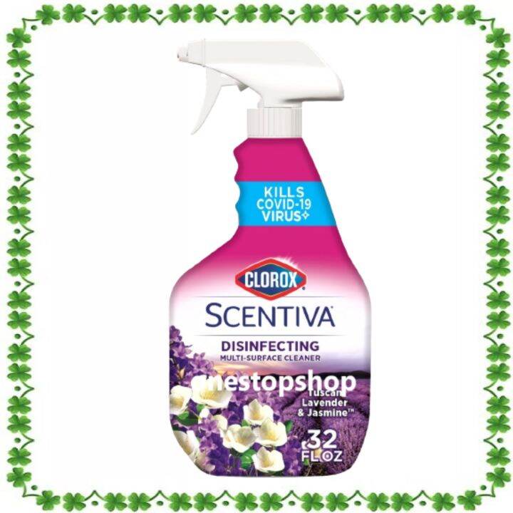 Clorox Scentiva Lavender & Jasmine Disinfecting Multi-Surface Cleaner ...