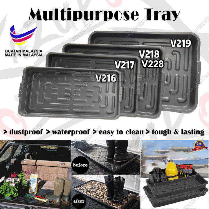 Multipurpose Car Boot Tray All Purpose Plastic Universal One Tray Wet ...