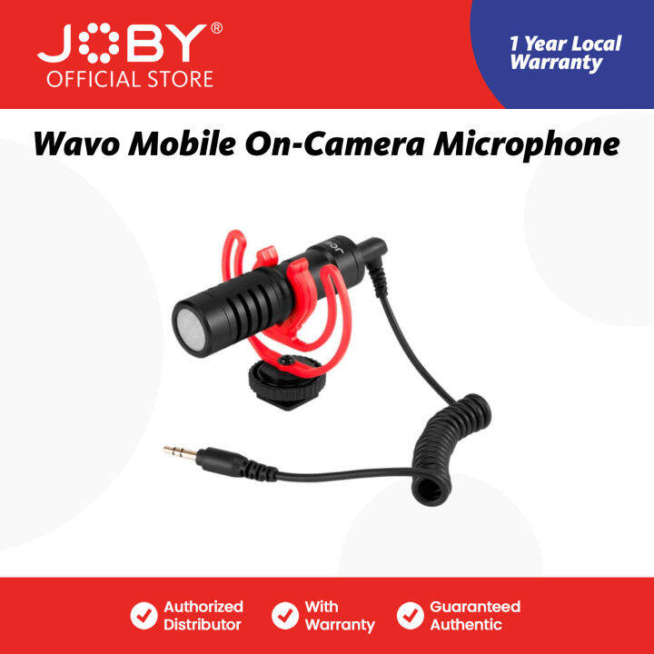JOBY Wavo Mobile On-Camera Microphone | Lazada PH