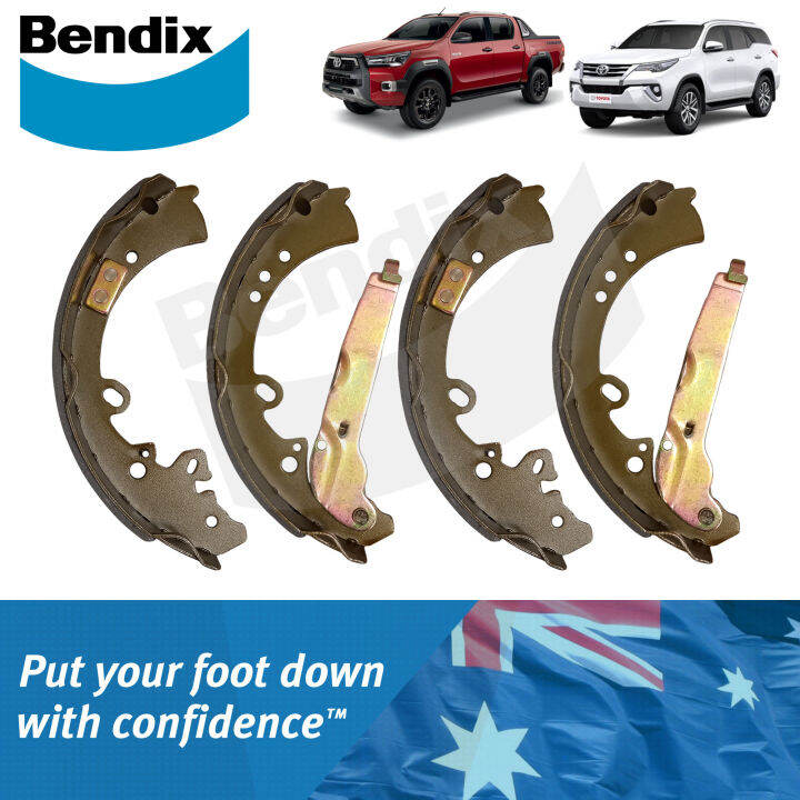 Bendix Brake Shoe BS5008 Set for Toyota Fortuner and Hi-Lux 2016-2021 | Lazada PH