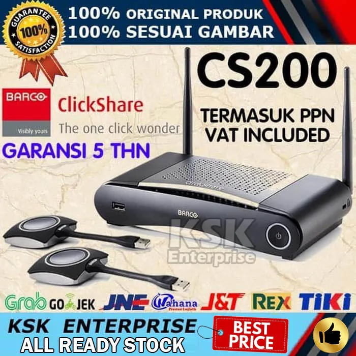 CS200 CSE200 BARCO VIDEO CLICKSHARE Barco Click Share cse-200 cse200 video presentation BARCO ...