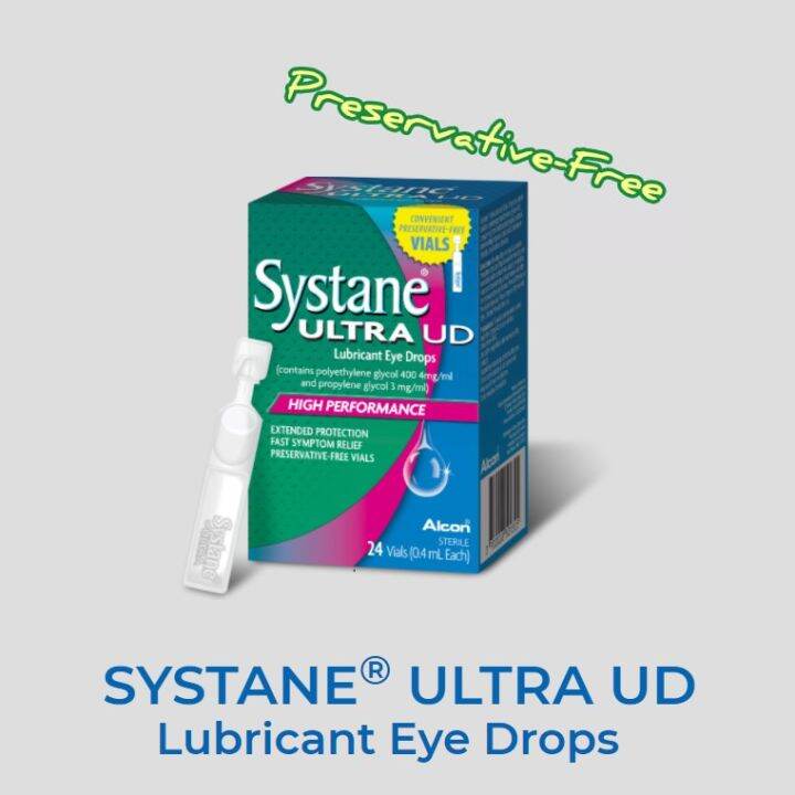 Systane Ultra UD 24vials / Preservative-Free | Lazada PH