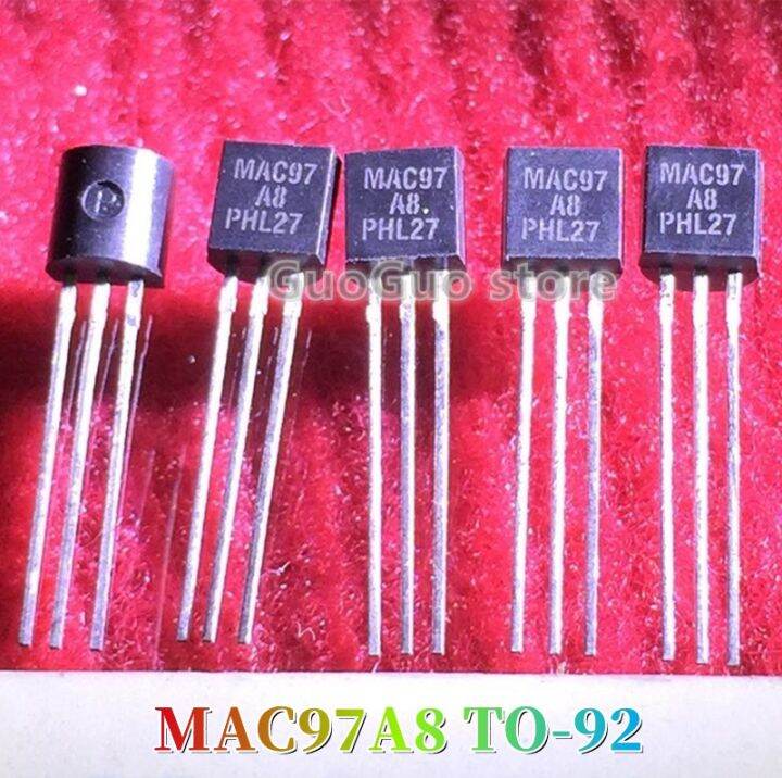 50pcs MAC97A8 TO-92 97A8 TO92 Triac Trigger Transistor New Original ...