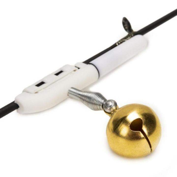 Fishing Rod Bells Fishing Bite Alarm With Copper Bell Pole Light Night ...