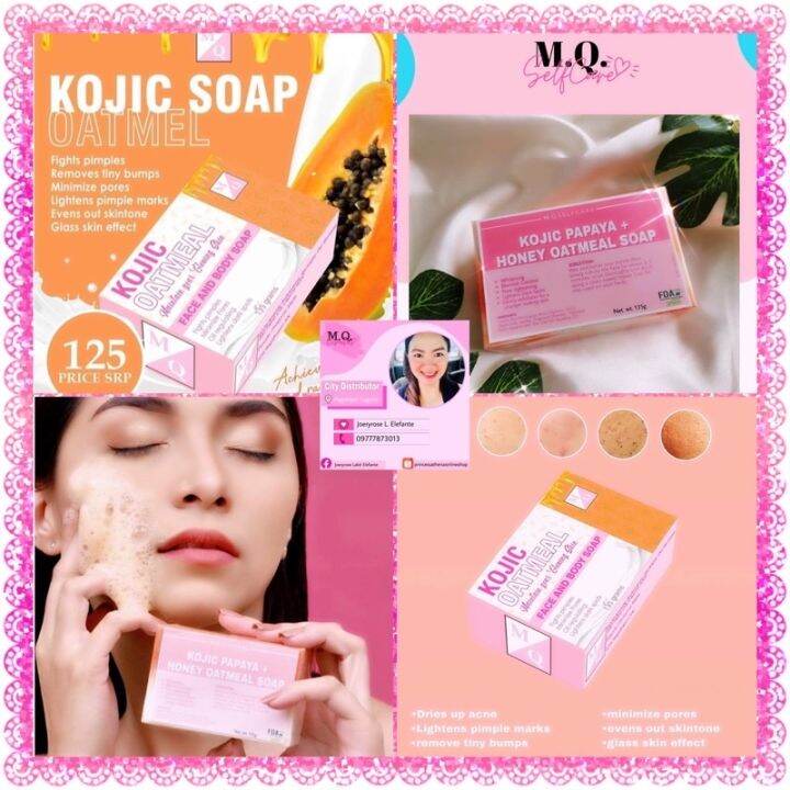 MQ Cosmetics KOJIC OATMEAL SOAP (COD AVAILABLE) | Lazada PH