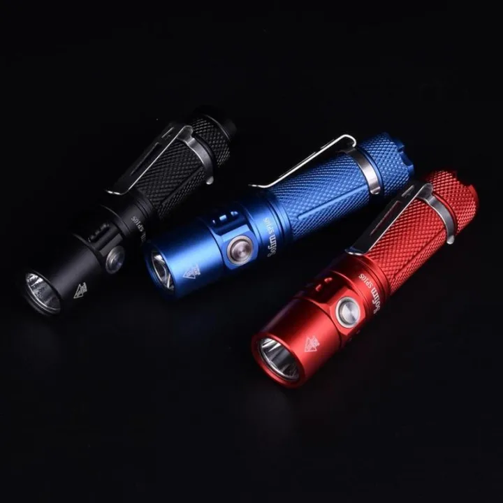 Sofirn New SP10S Mini LED Flashlight AA 14500 Pocket Light LH351D 800lm ...