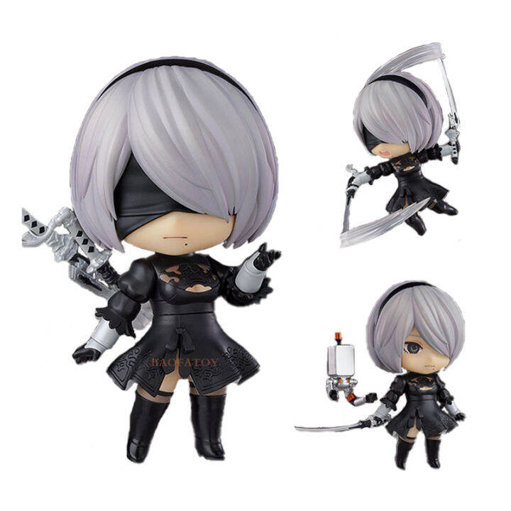 2023New10cm #1475 NieR:Automata 2B Anime Figure YoRHa No.2 Type B ...