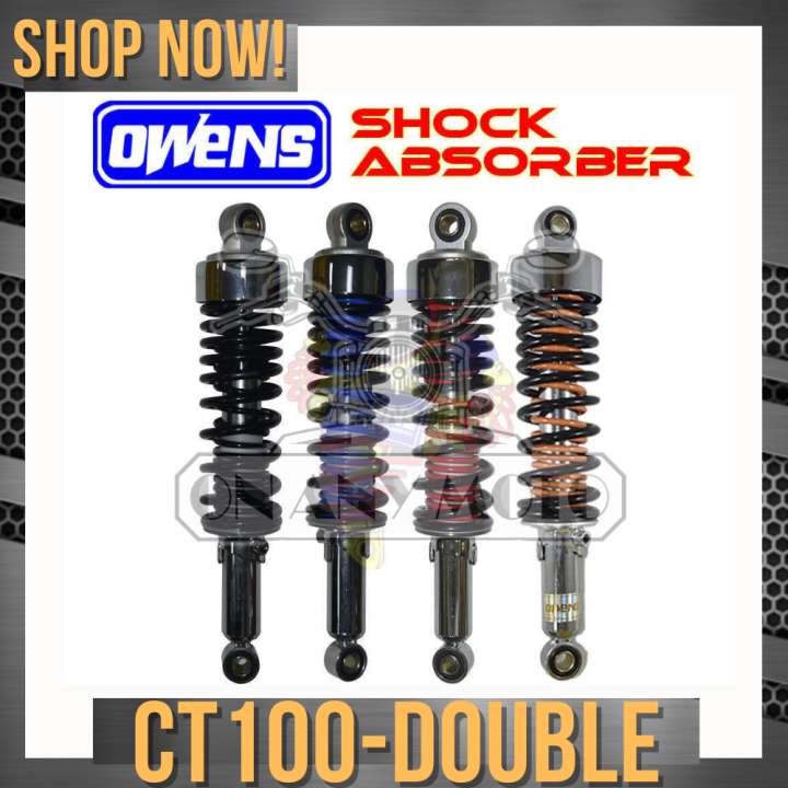 ON ANY MOTO OWENS CT100 Rear Shock Absorber - Double Spring | Lazada PH