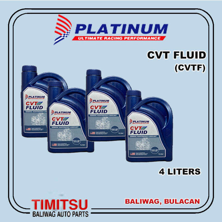 CVT FLUID CVTF CONTINUOUS VARIABLE TRANSMISSION FLUID PLATINUM BUNDLE ...