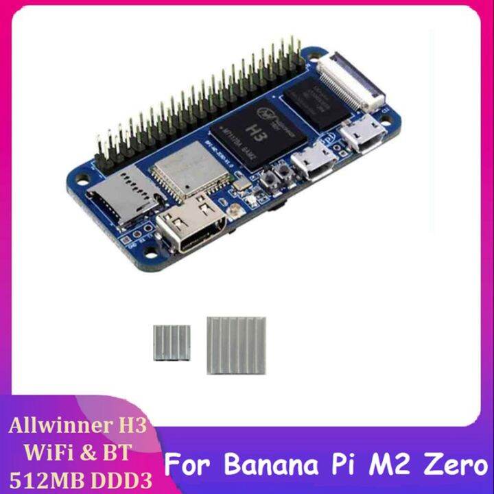 For Banana Pi M2 Zero BPI-M2 Zero Quad Core Allwinner H3 Development Board WIFI & BT Same Size ...
