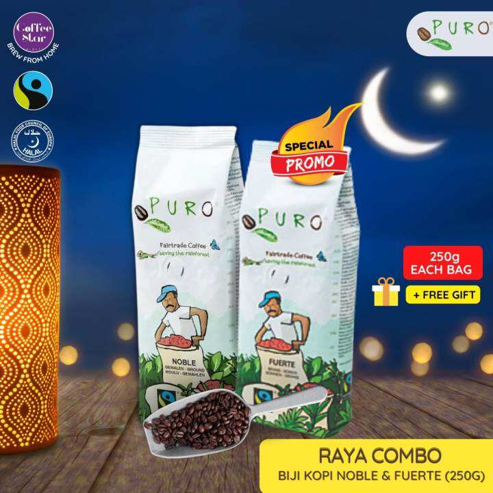 RAYA Combo Pack Belgium Noble 250G & Belgium Fuerte 250G | Lazada