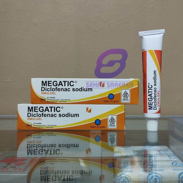 Megatic Emulgel 20 gr Mengurangi nyeri otot dan sendi | Lazada Indonesia