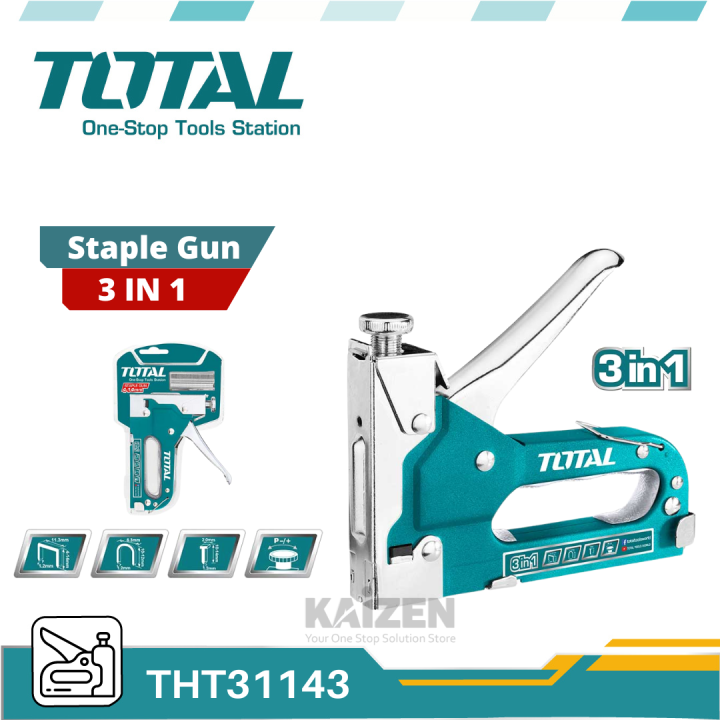 TOTAL THT31143 Staple Gun 3 in 1 | Lazada