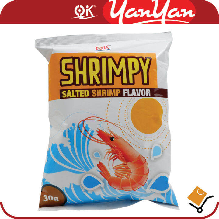 OK Yan Yan SHRIMPY Salted Shrimp Flavor 30g | Lazada PH