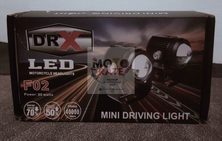 DRX LED Mini Driving Light MDL V1 F01 Dual Color 80 Watts (TESTED ...
