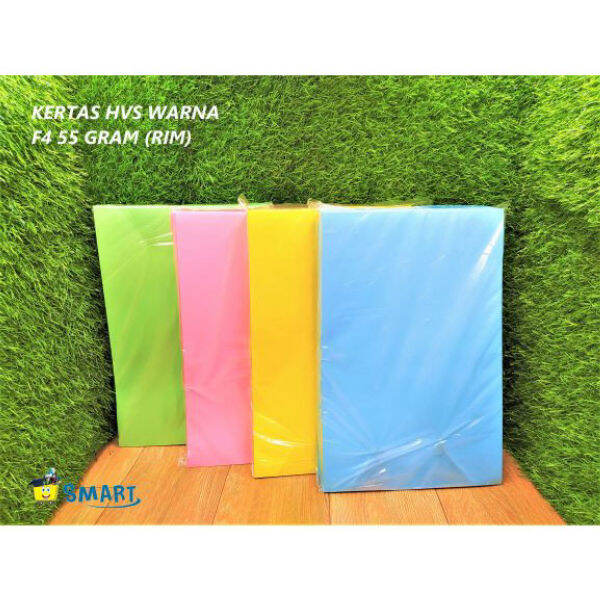 KERTAS HVS WARNA F4 55 GRAM (PACK), HVS WARNA KUNING | Lazada Indonesia