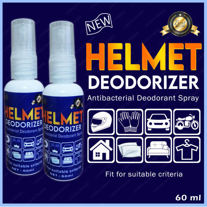 SET OF 2 Helmet Deodorizer Disinfecting Disenfectant, Anti bacteria air ...