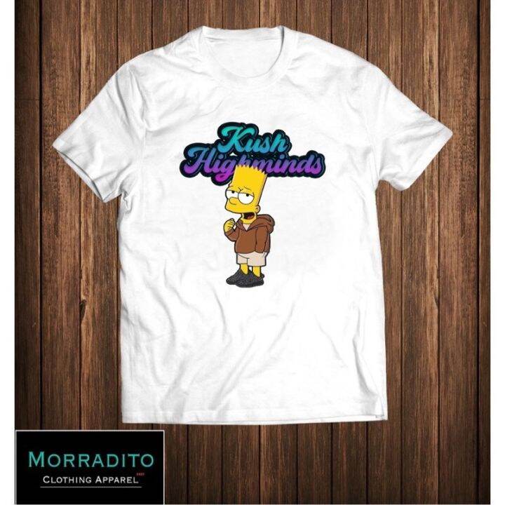 KUSH HIGHMINDS SIMPSON TSHIRT NEW DESIGN 2021 (WITH FREEBIES). | Lazada PH