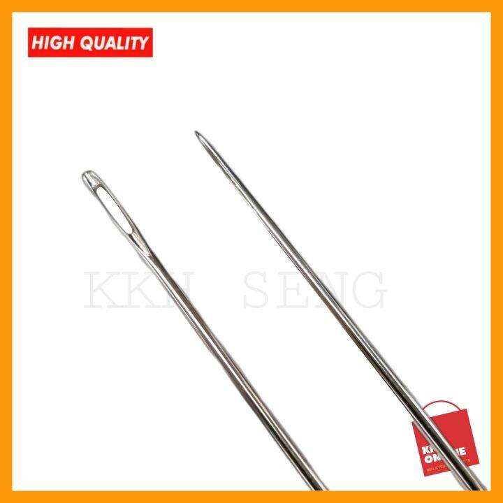 Jarum Mata Besar #Jarum Jahit Tangan #Long Eyed Sewing Needle | Lazada