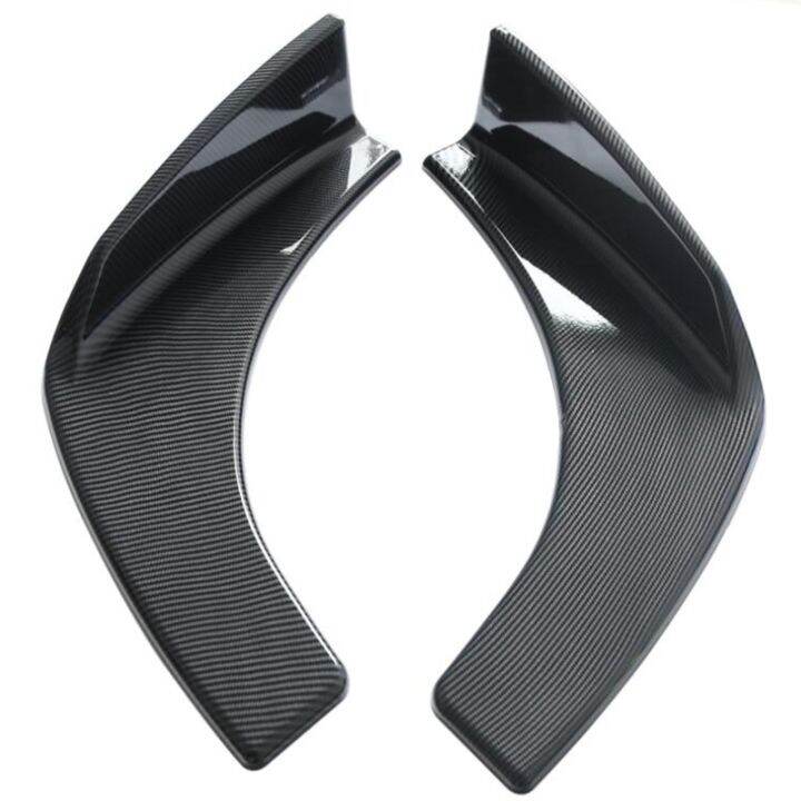 Carbon Fiber Front Deflector Spoiler Splitter Diffuser Bumper Lip Universal | Lazada.co.th