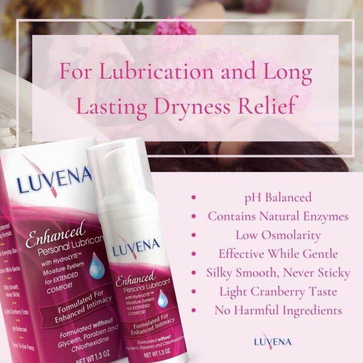 เจลหล่อลื่น LUVENA Enhanced ให้ความรู้สึกเสมือนของจริง นำเข้าจากอเมริกา ...