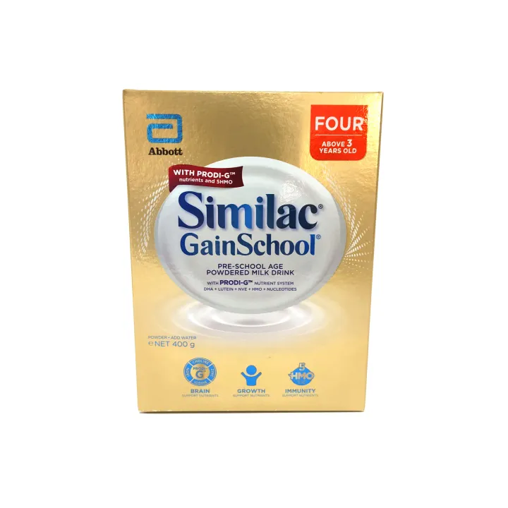 SIMILAC Gain School HMO 400g | Lazada PH